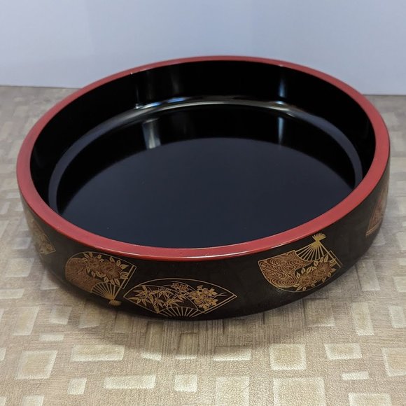 Dining | Vintage Japanese Lacquer Sushi Serving Plate | Poshmark